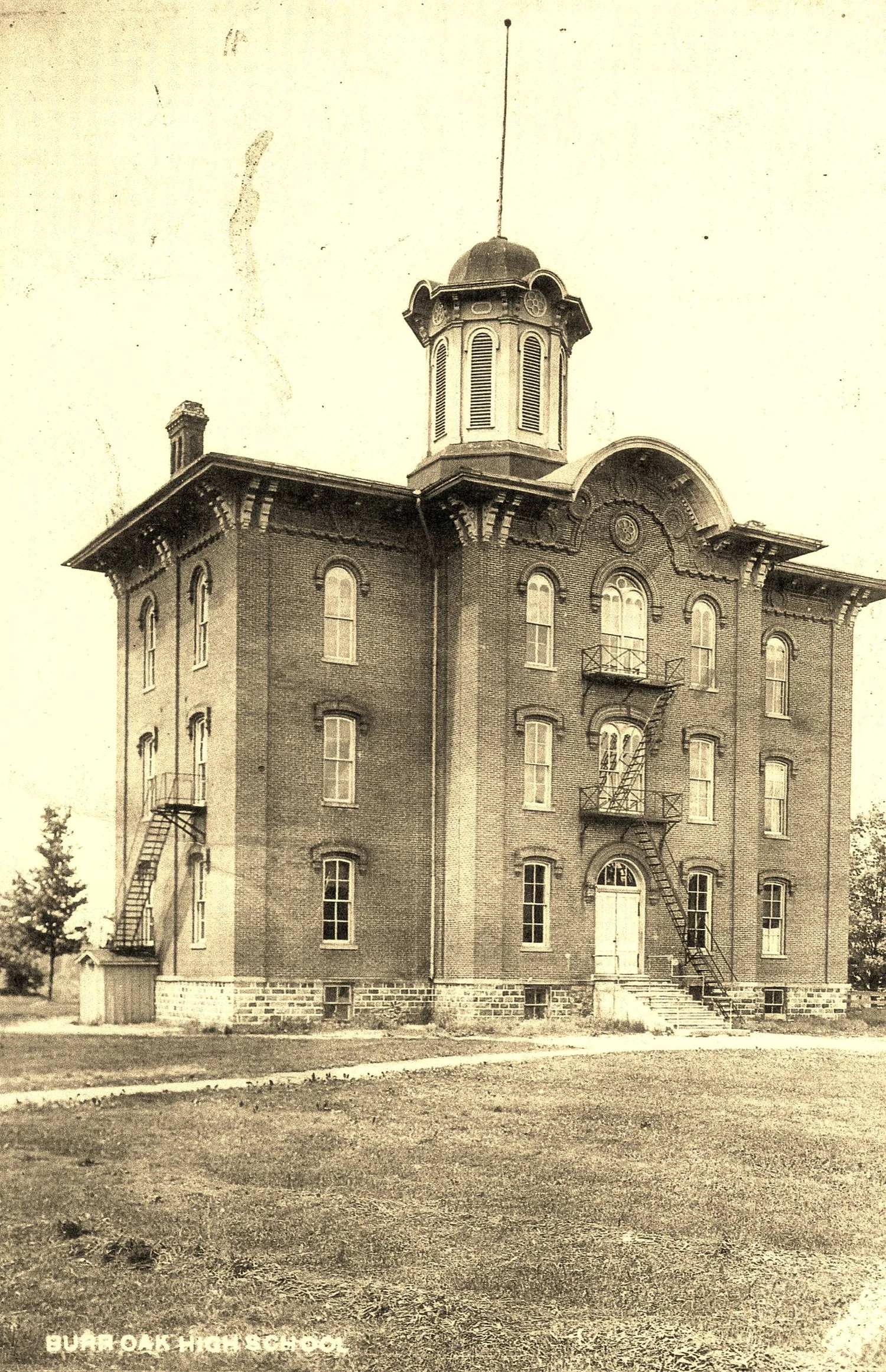 Burr Oak Community Schools History — Burr Oak History