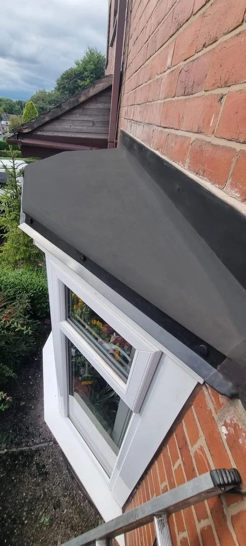 FIRESTONE RUBBER BAY WINDOW FLAT ROOF REPLACEMENT — Efficient Home ...