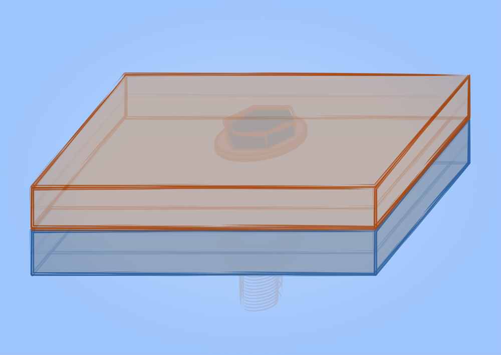 Bolt component model in IDEA StatiCa — säker stål design. Ideastatica ...