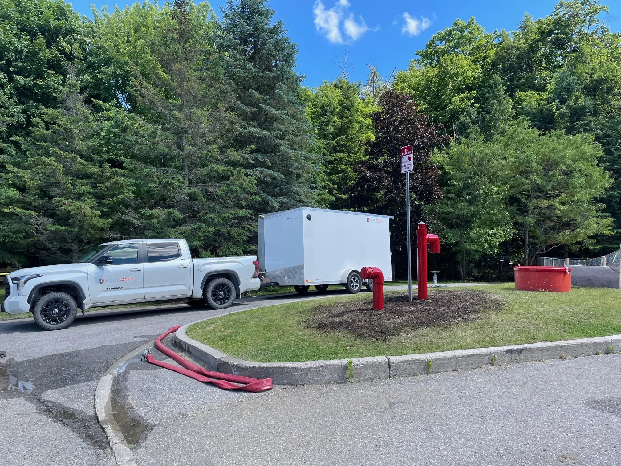 Fire Hydrant inspections and flow testing. — Liquid Logics