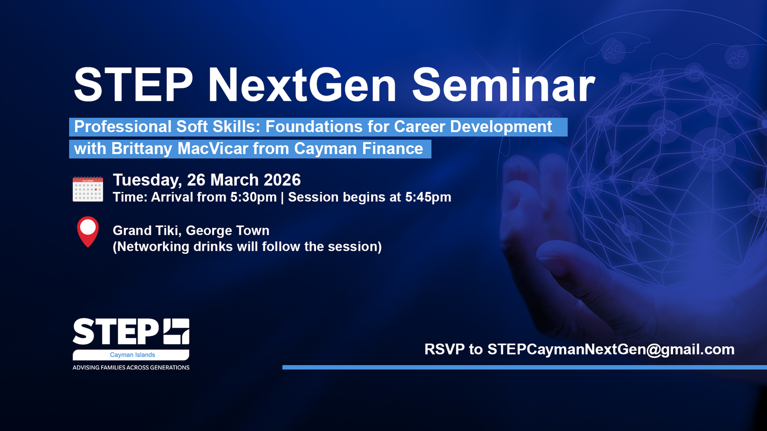 STEP Cayman NextGen Soft Skills Session with Brittany MacVicar | Grand ...