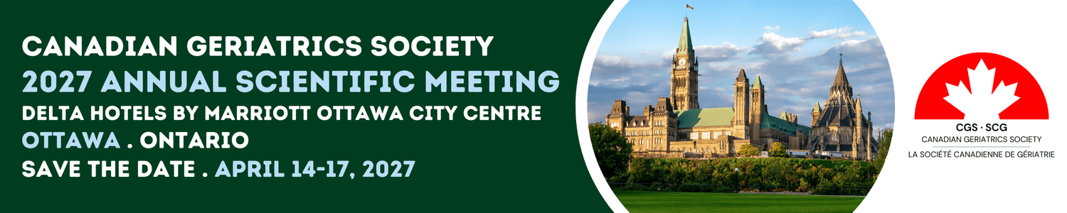 Future Conferences — Canadian Geriatrics Society
