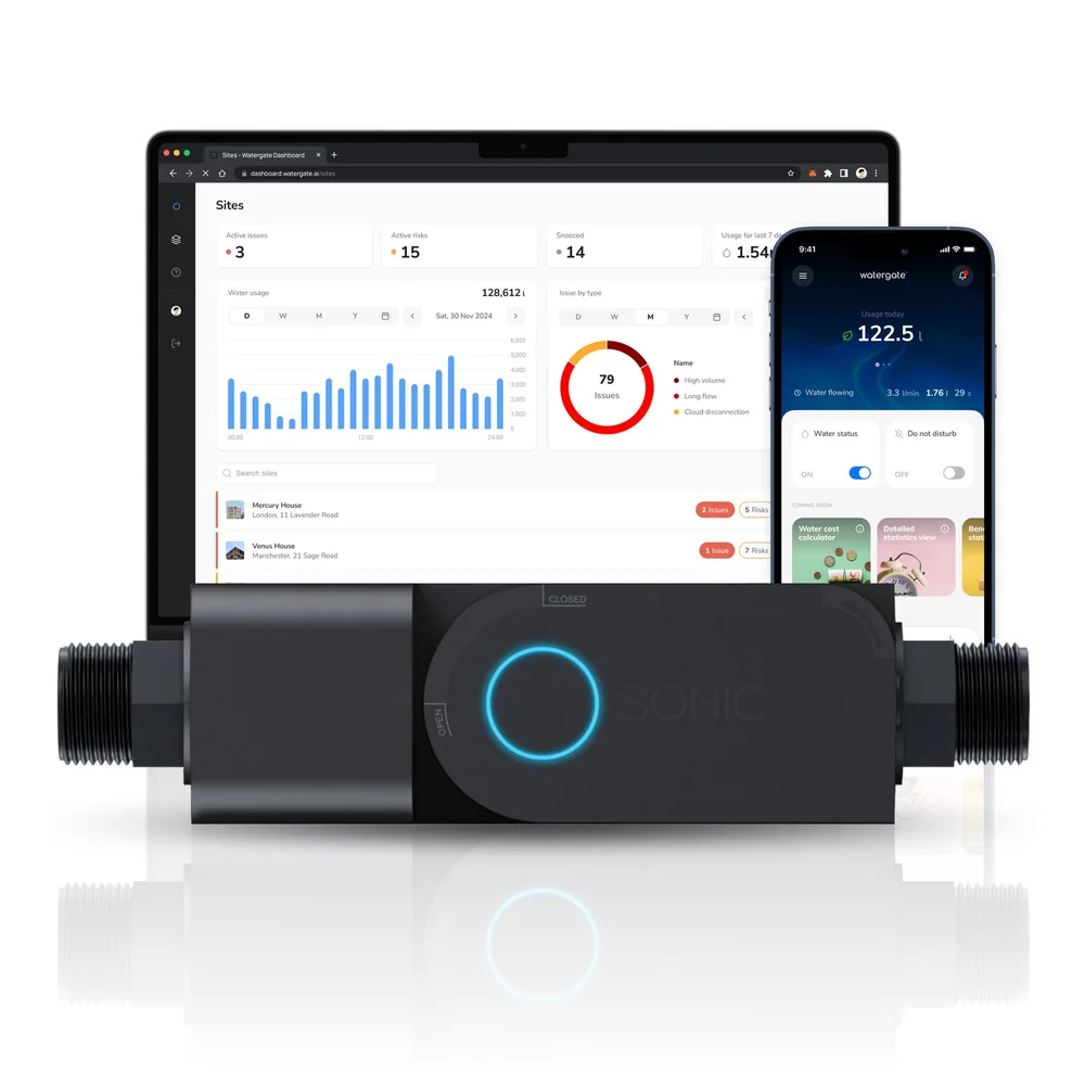 Watergate Sonic Smart Valve — Smart Drop Certified