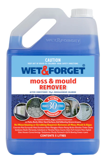Wet & Forget 5L - Moss and Mould Remover — Smart Drop Certified