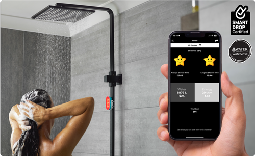 ShowerStar Shower Timer - Save Water — Smart Drop Certified