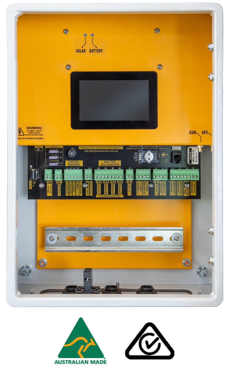 Platypus Fire - Wildfire Sprinkler Controller — Smart Drop Certified