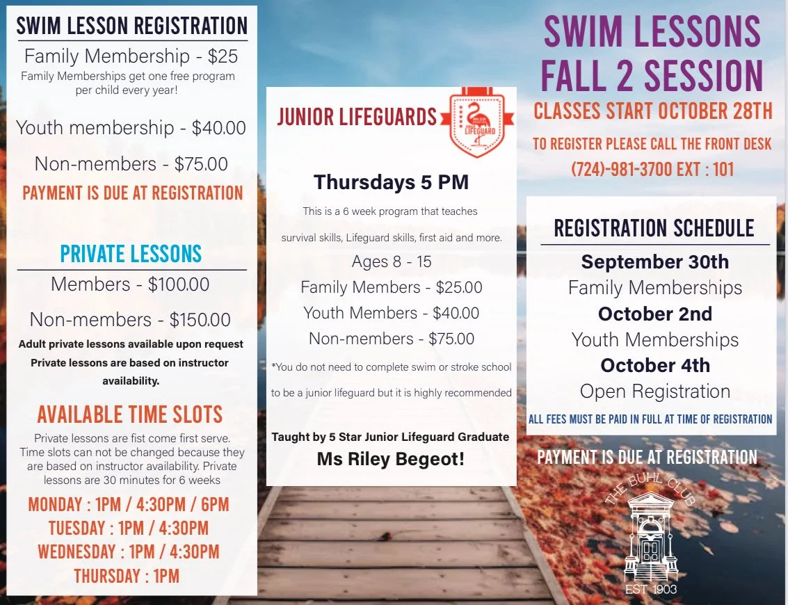 Events — The Buhl Club