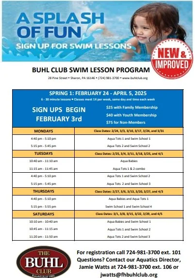 Flyers/Events — The Buhl Club