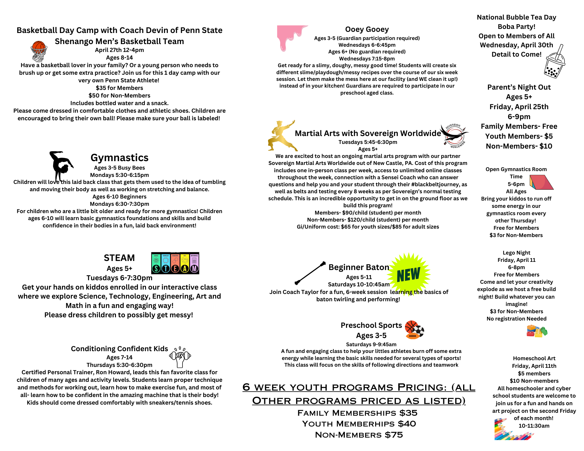 Flyers/Events — The Buhl Club