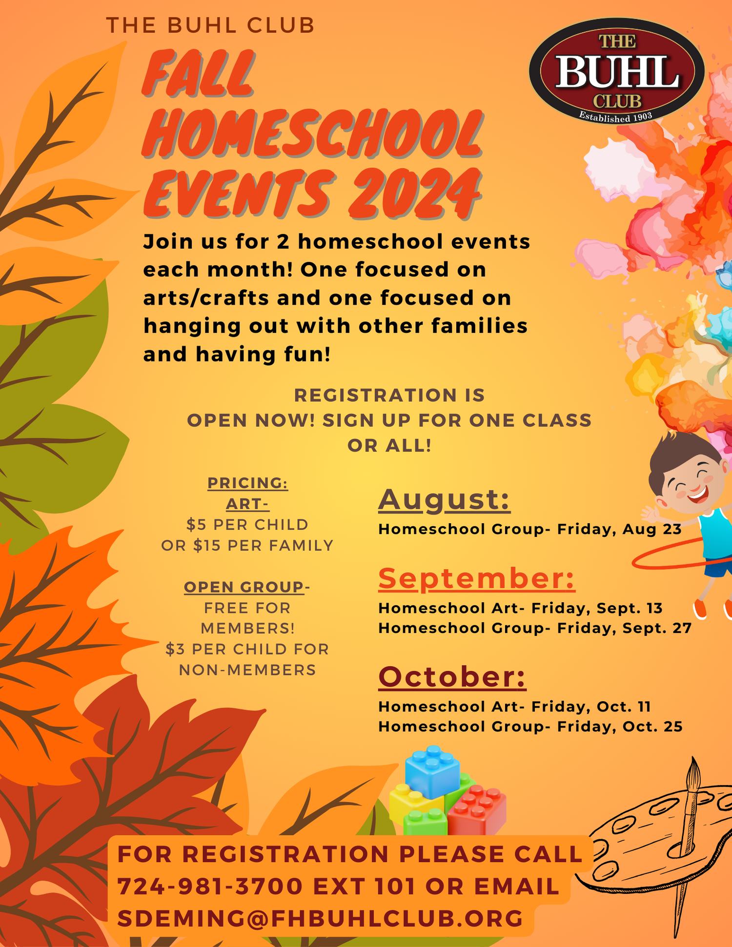 Events — The Buhl Club