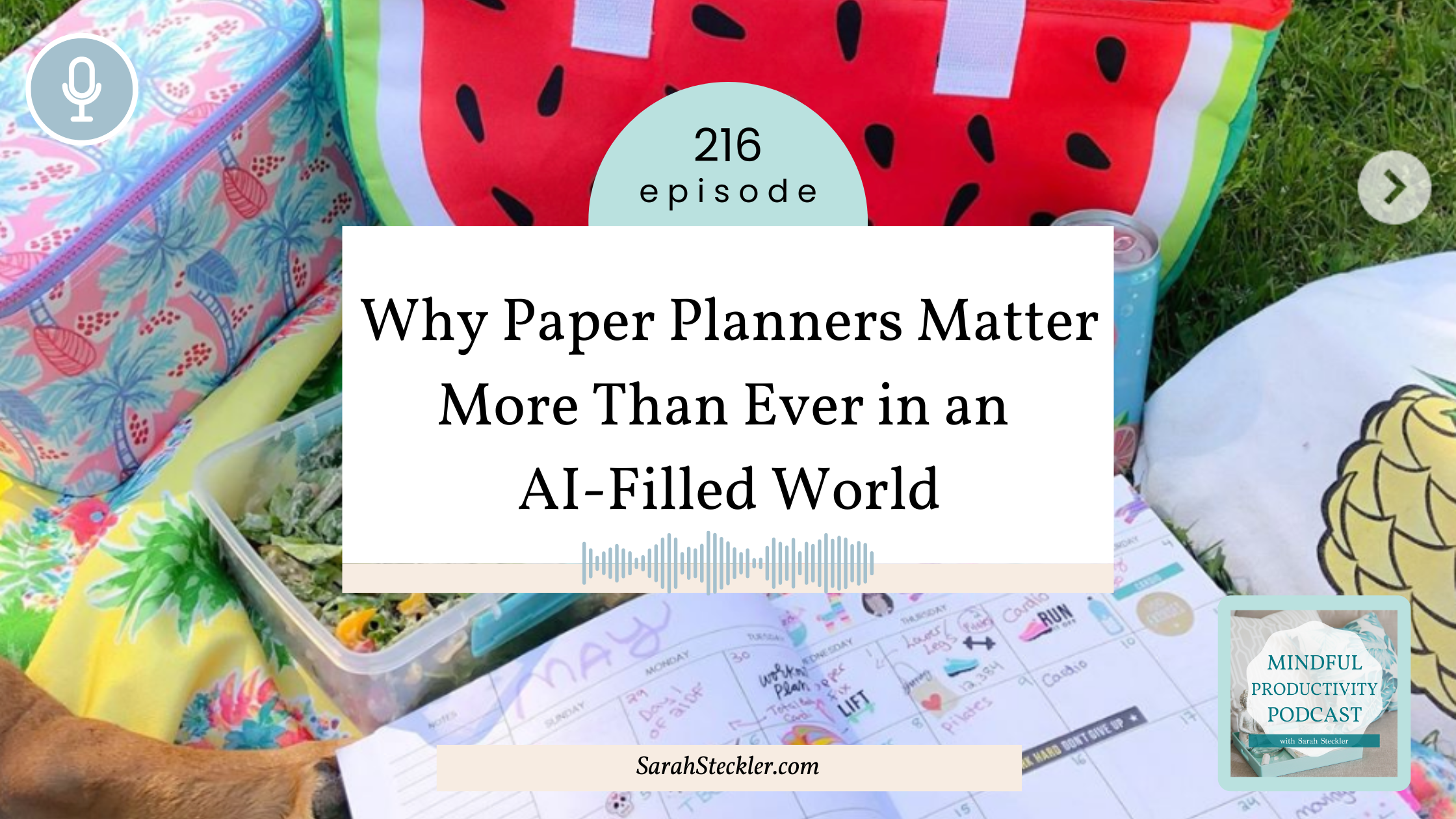Why Paper Planners Matter More Than Ever in an AI-Filled World — Sarah ...