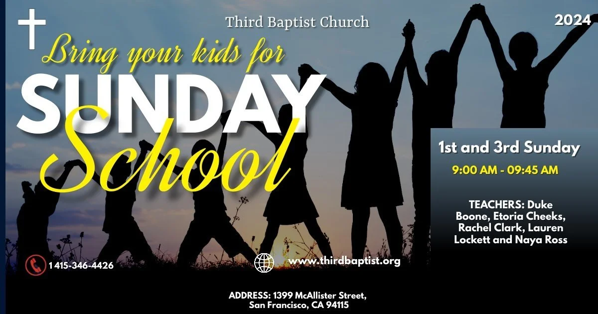 Sunday School — Third Baptist Church of San Francisco