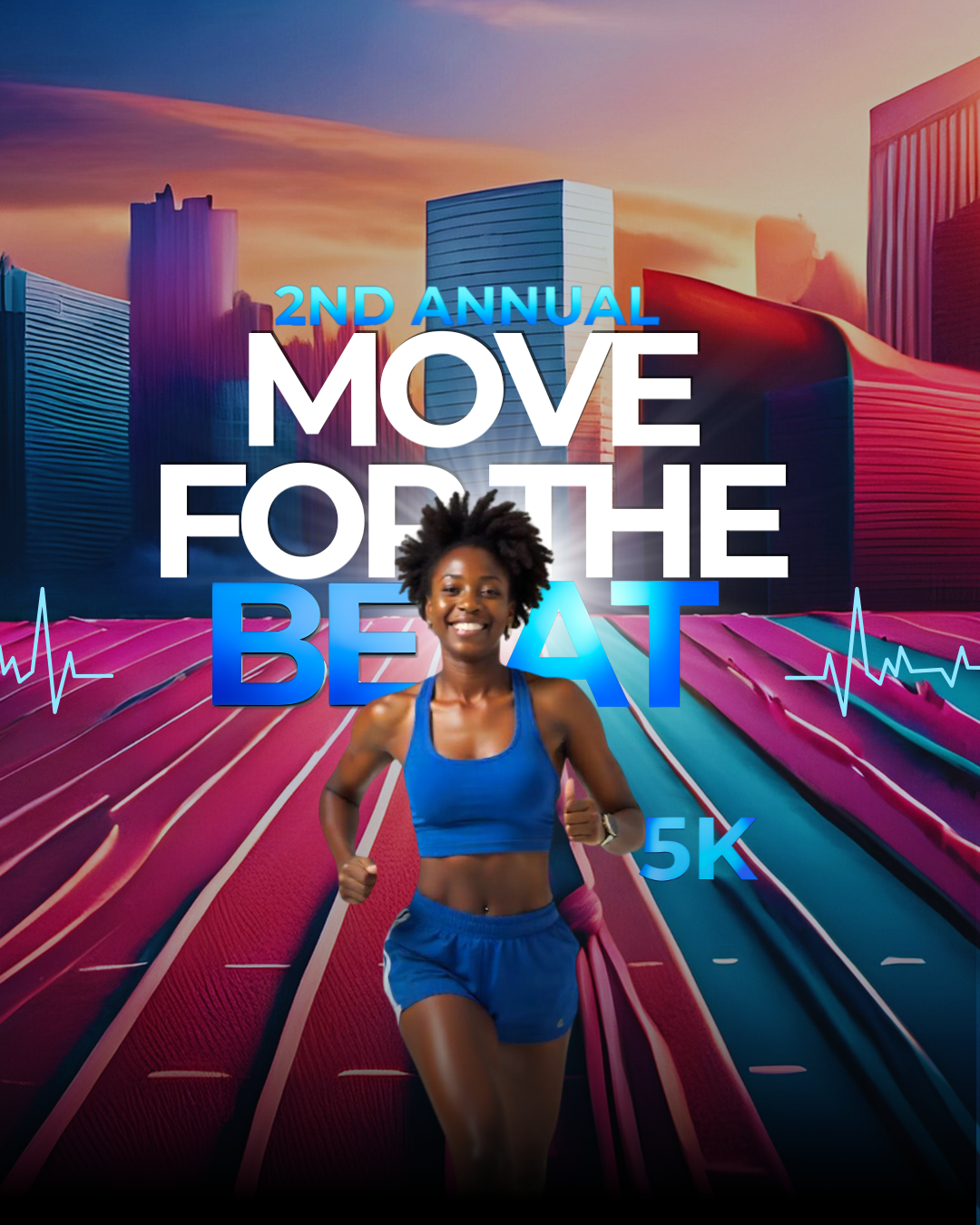 Move for the Beat 5K | Register Now | Black Heart Association | Black ...