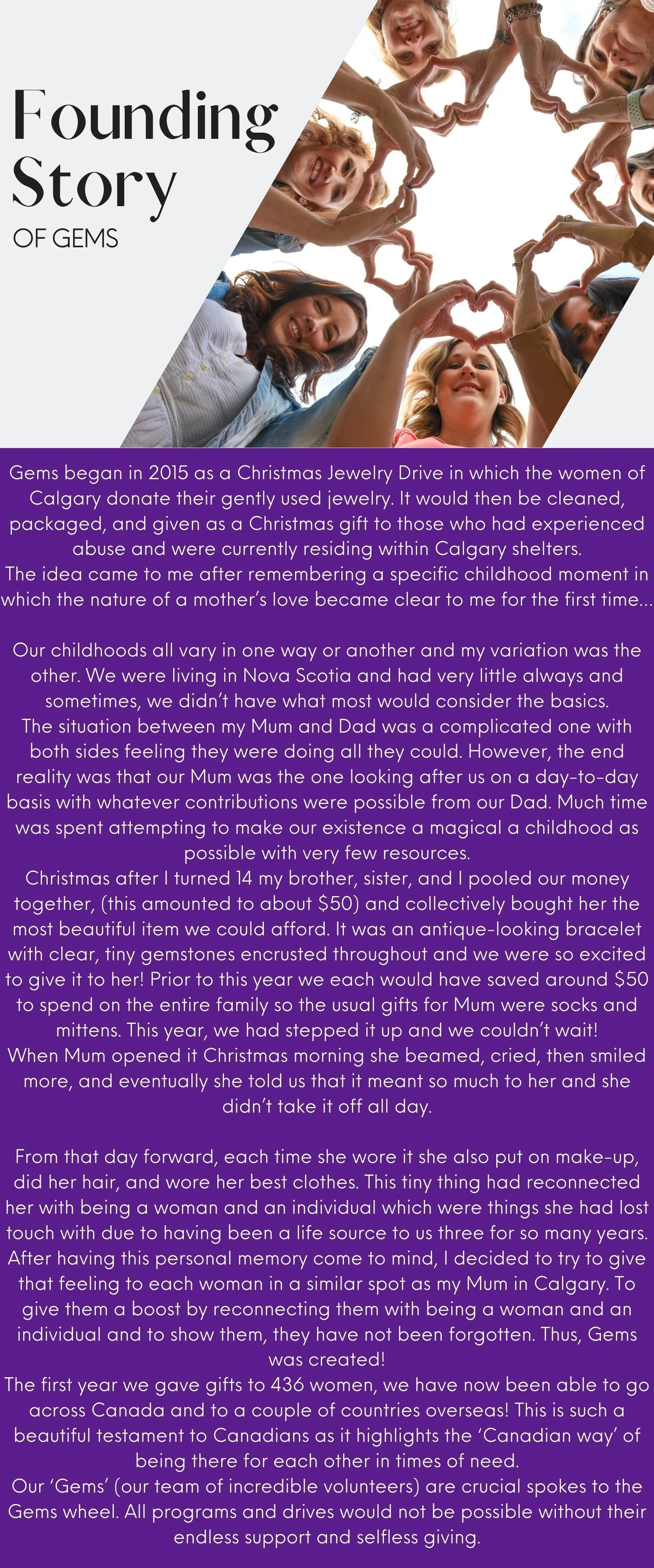 The Founding Story — GEMS