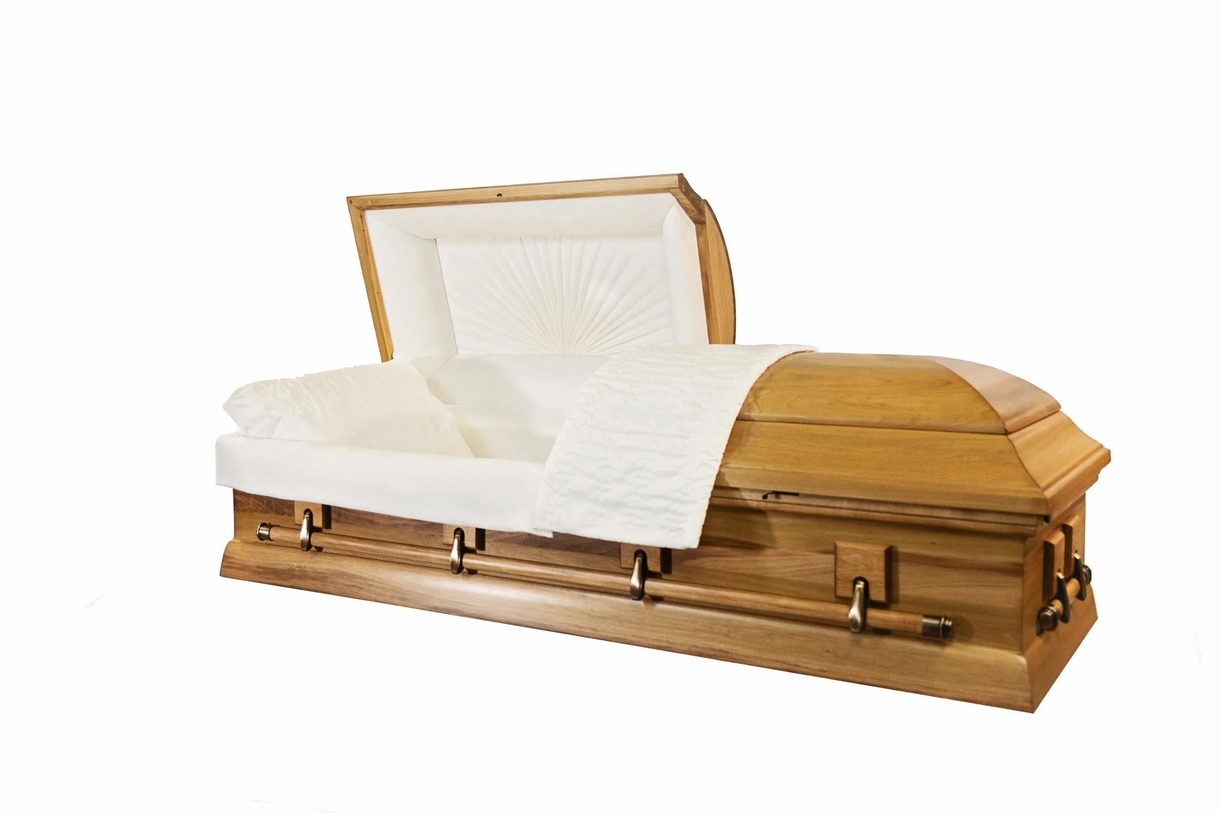 Poplar Wood Caskets — Custom Craft Casket