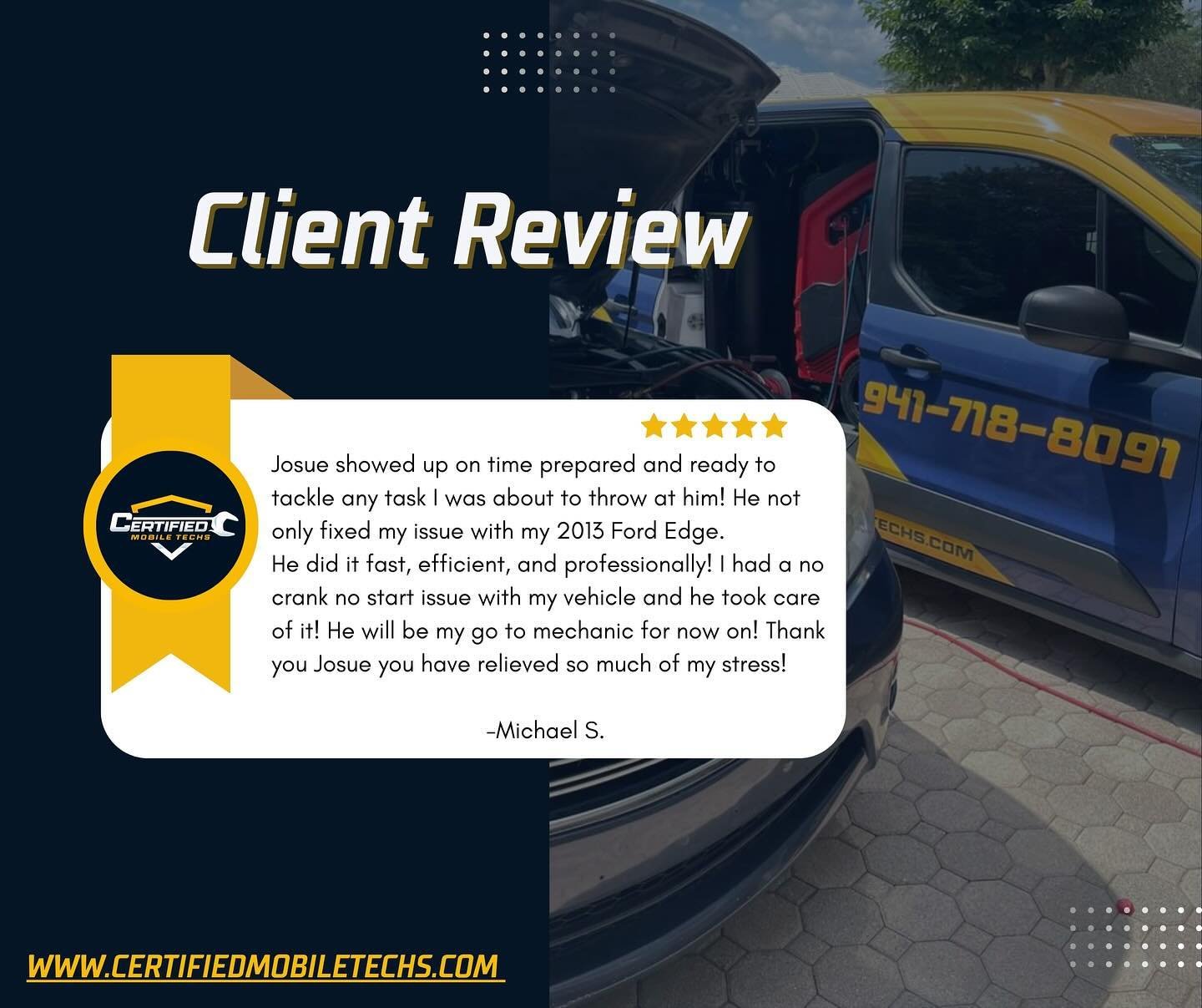 Certified Mobile Techs