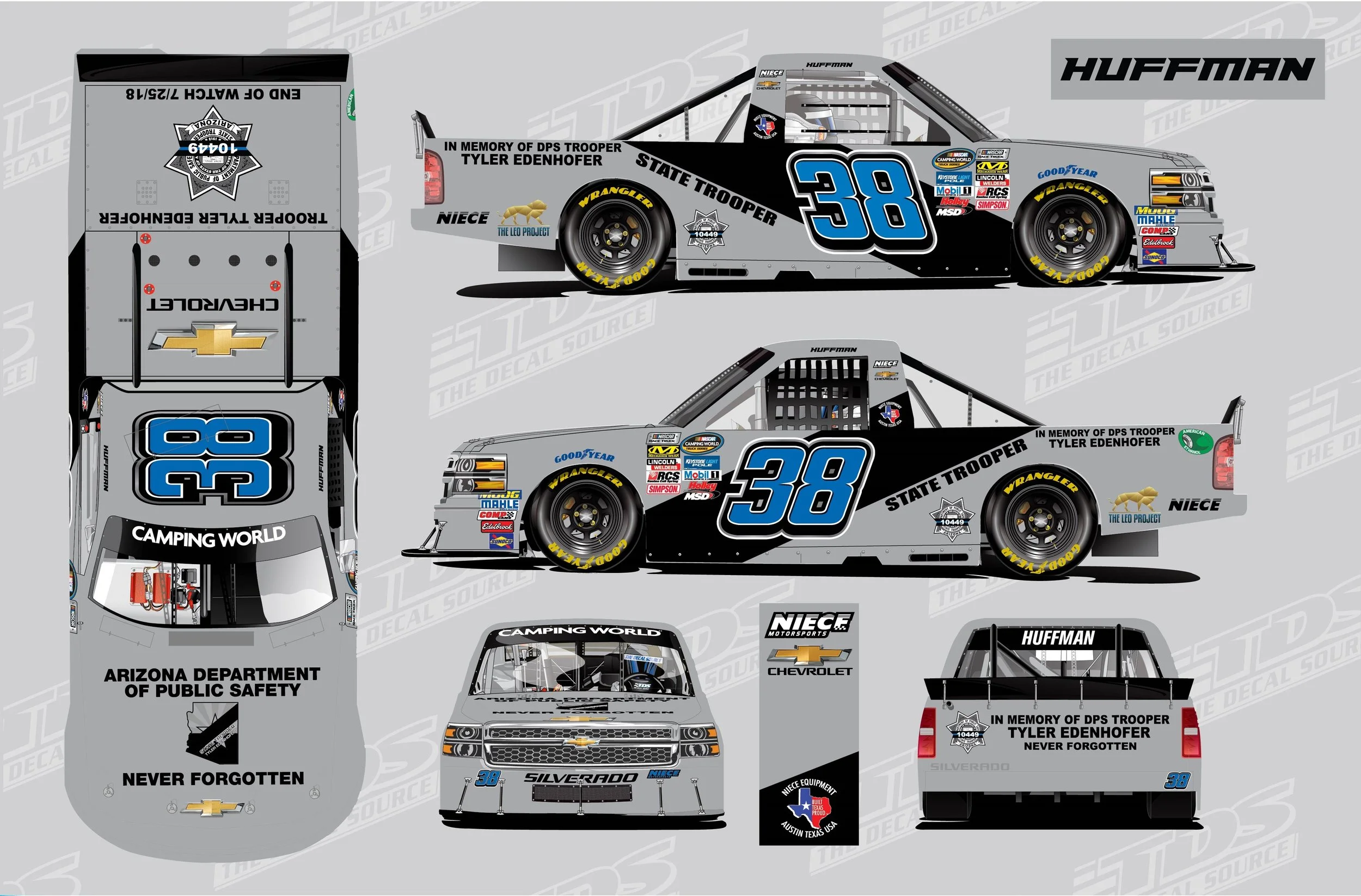 Landon Huffman - Lucas Oil 150 Race Advance — Niece Motorsports
