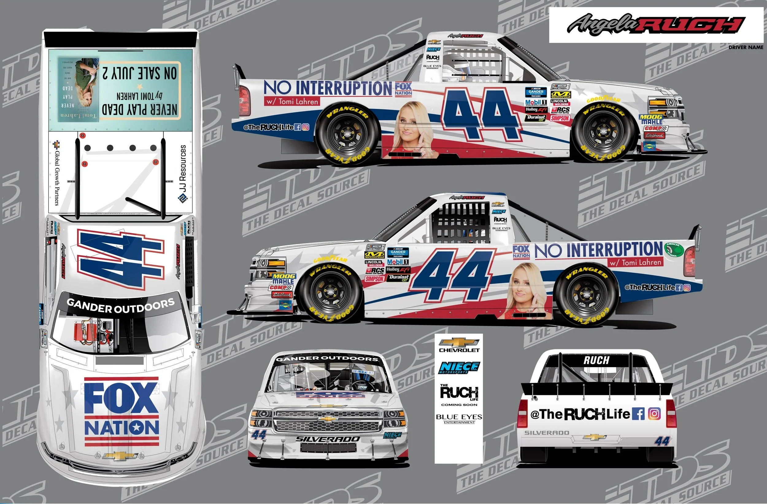 Angela Ruch - North Carolina Education Lottery 200 Race Advance — Niece ...