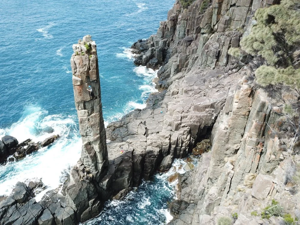 Tasmanian Totem Pole | Rock Climbing Tasmania