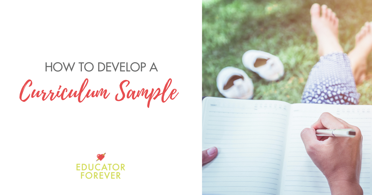 Curriculum Sample Guide: Step-by-Step From Planning to Editing ...