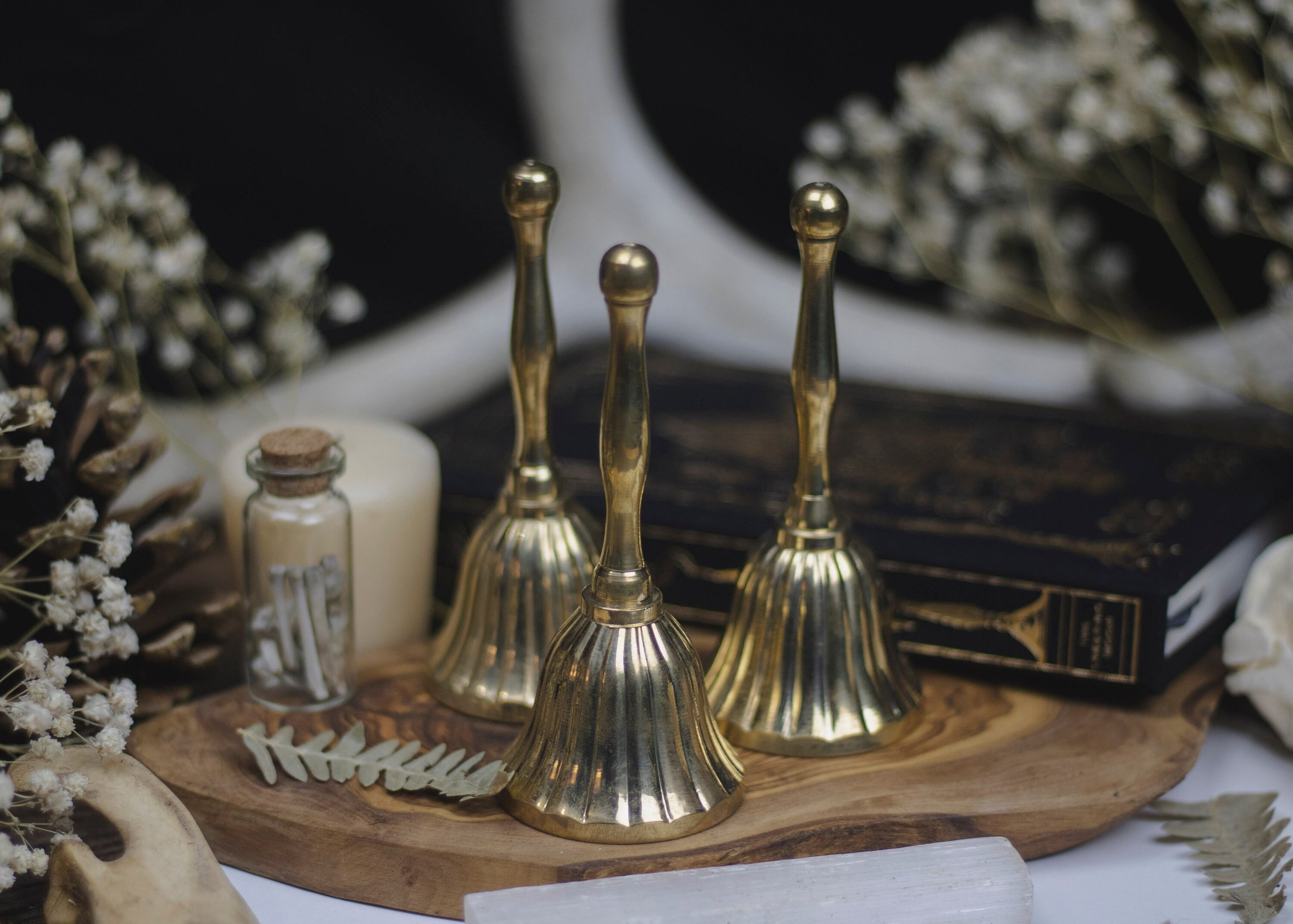 Brass Ritual Bells — The Spectral Cottage