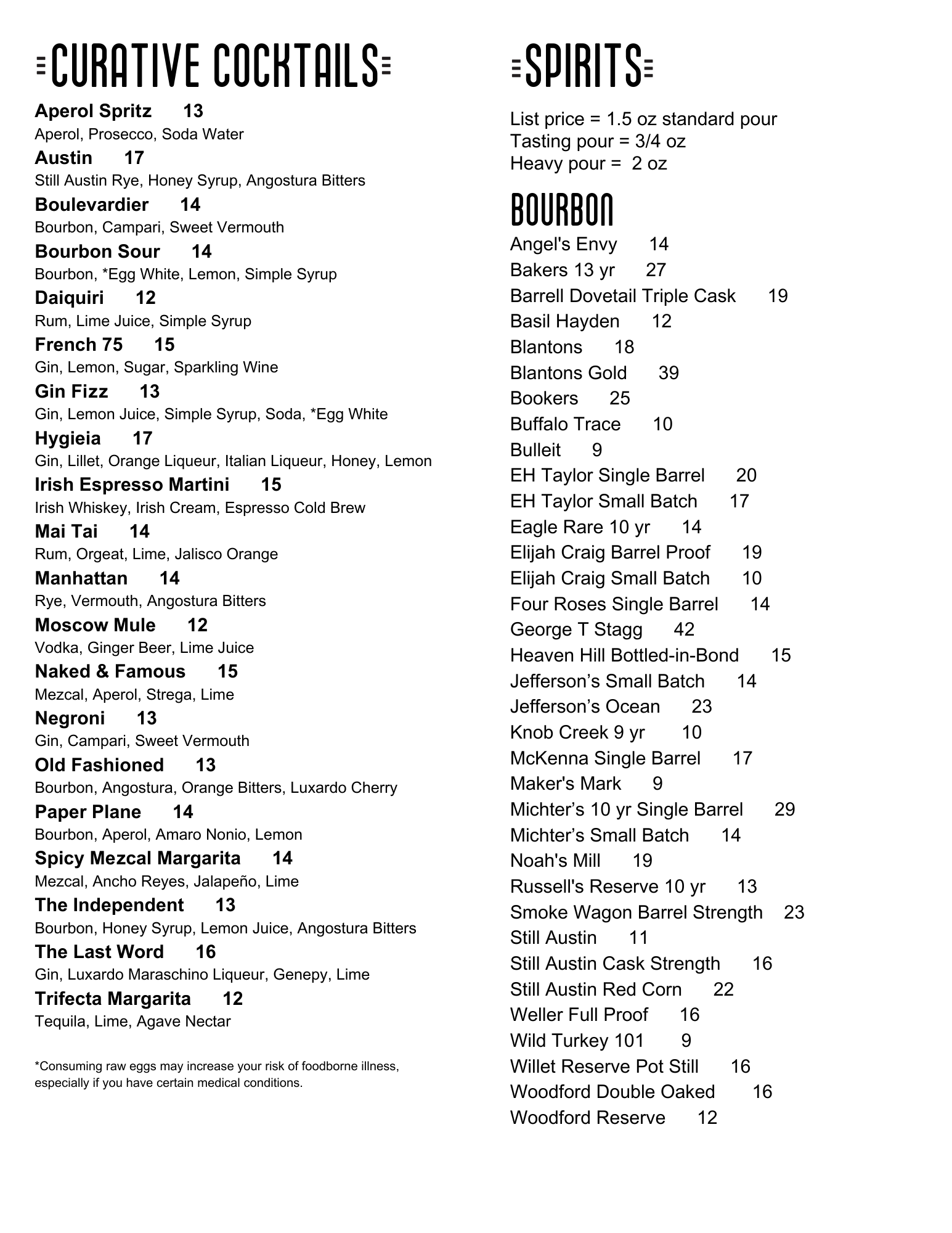 Menu — Remedy