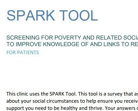 SPARK Tool Materials and Resources — Deep End Canada