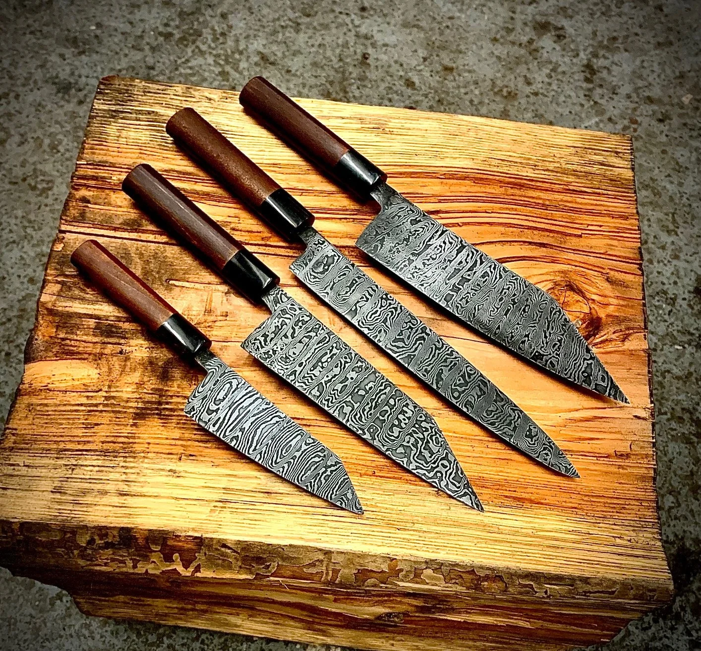 DAMASCUS CHEF’S KNIFE CLASSES — Fire Horse Forge
