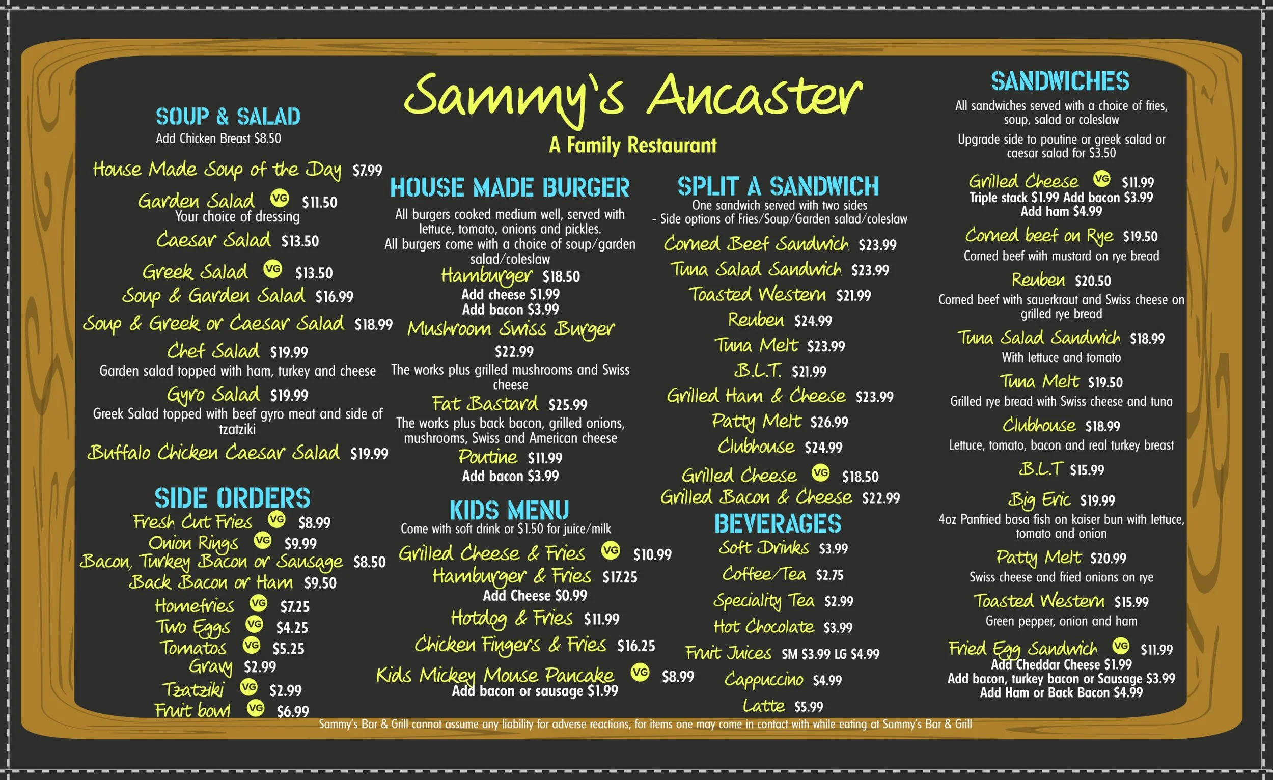 Sammy's Ancaster