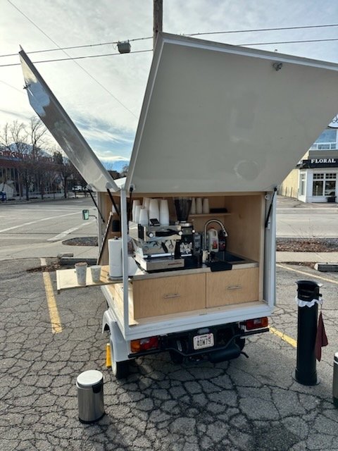 Coffee Catering using the Piaggio Ape Truck — Vintage Truck Purveyors