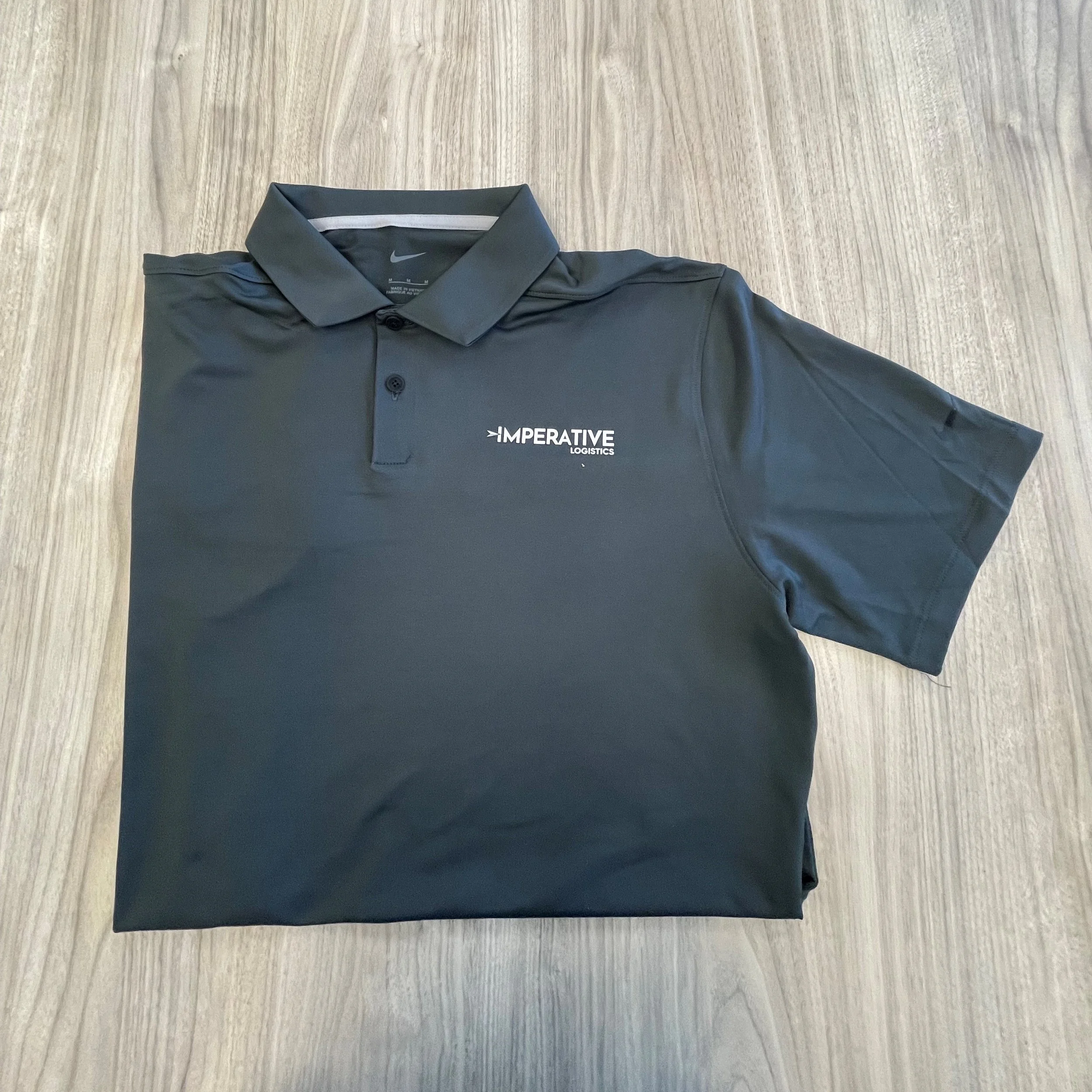 Imperative Logistics Mens Grey Nike Polo — Imperative Group Store