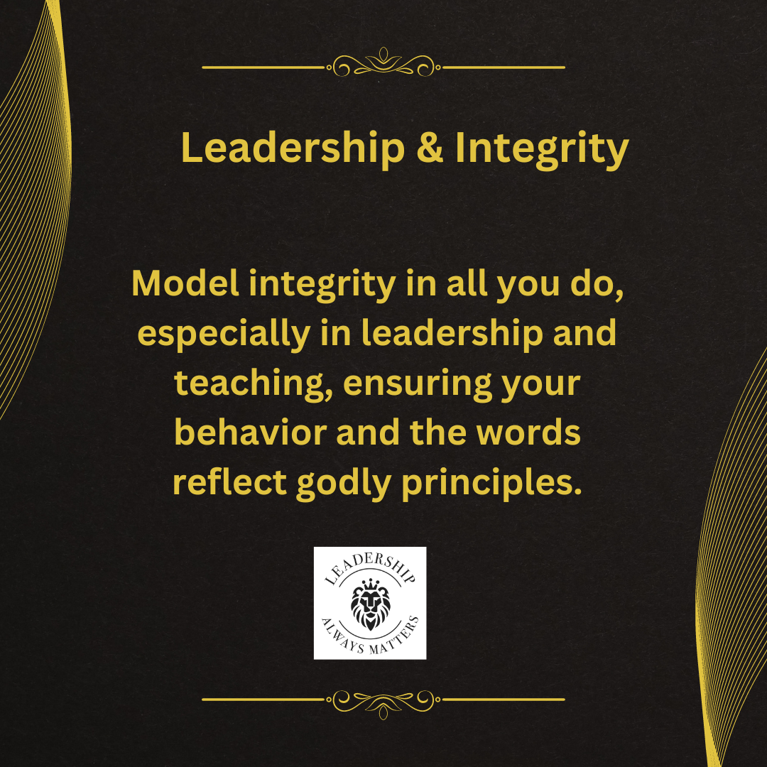 Building Character: Instilling Integrity in Today's Youth — Leadership ...