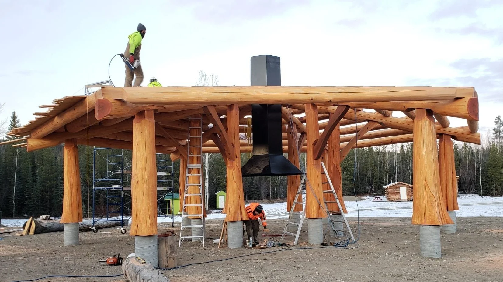 First Nations Log Structures — Canadian Pride Log and Timber
