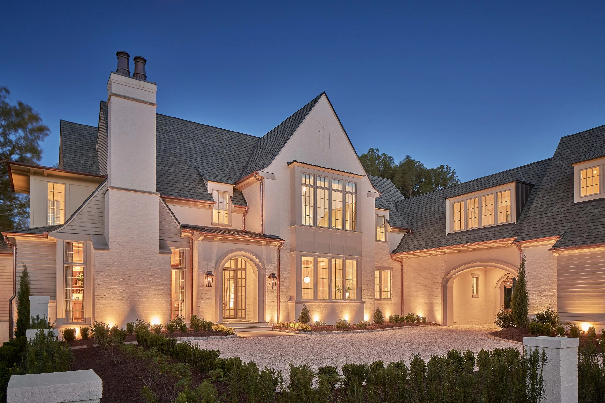 The Refined Tudor House — Frazier Home Design