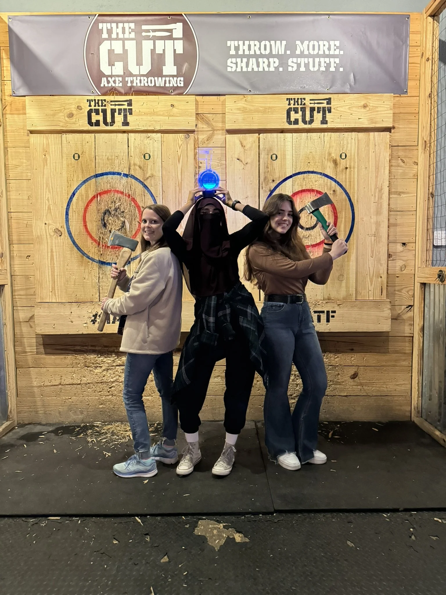 Corporate, Org, and Team Events for 11 to 50 People — The Cut Axe Throwing