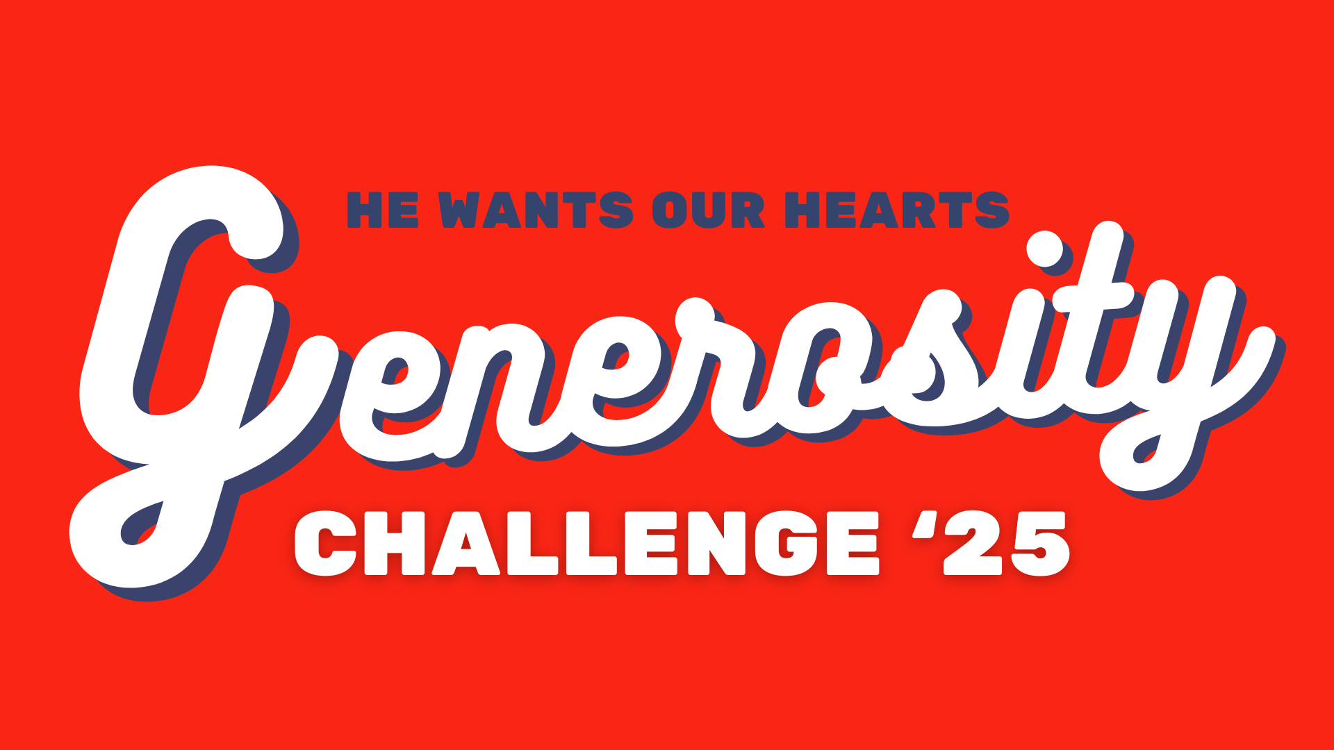Generosity Challenge — Salt + Light Church