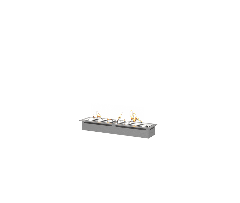 Built-In Bioethanol Burner with Lip — Decoflame - Bioethanol Fireplaces ...