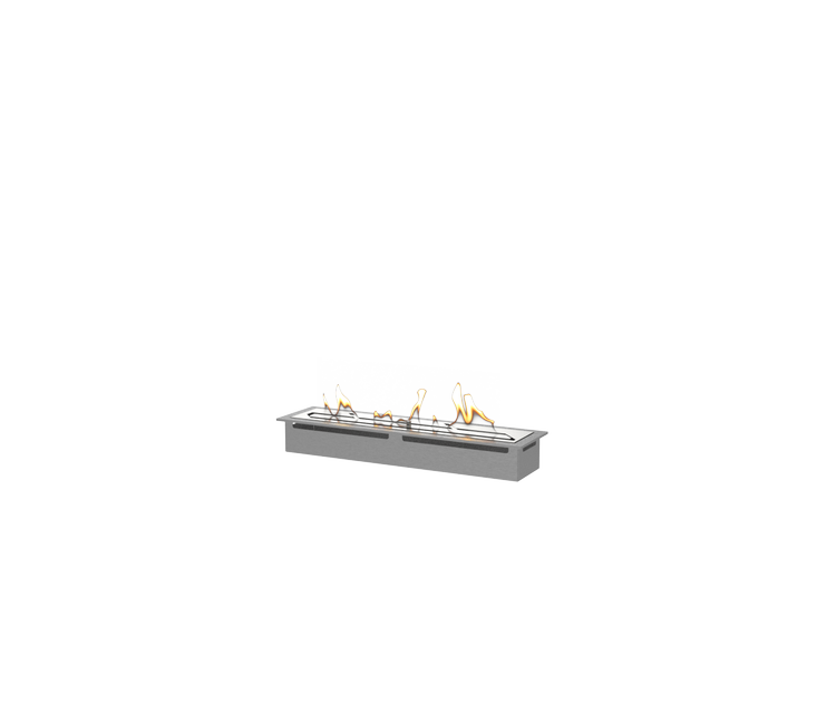Built-In Bioethanol Burner with Lip — Decoflame - Bioethanol Fireplaces ...