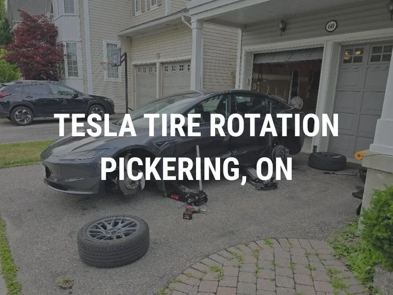 Convenient Tesla Tire Rotation Pickering, Ontario | Sparky X