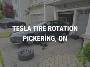 Convenient Tesla Tire Rotation Pickering, Ontario | Sparky X