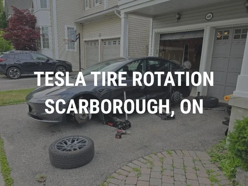 Convenient Tesla Tire Rotation Scarborough, Ontario | Sparky X