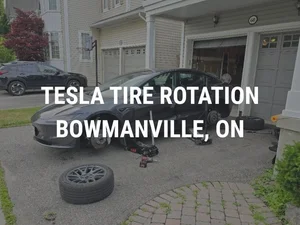 Convenient Tesla Tire Rotation Bowmanville, Ontario | Sparky X