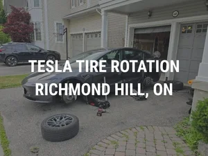 Convenient Tesla Tire Rotation Richmond Hill, Ontario | Sparky X
