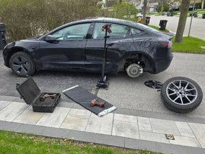 Trusted Tesla Tire Repair Whitby, Ontario | Sparky X