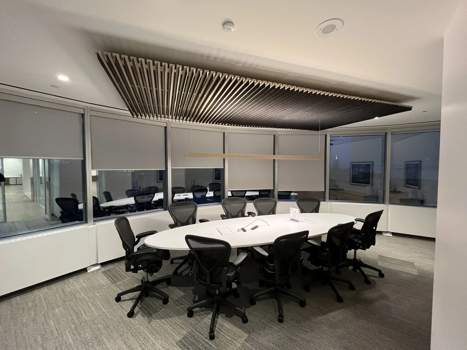 CRS Acoustic Wing | aaline Architectural Lighting + Acoustics — aaline