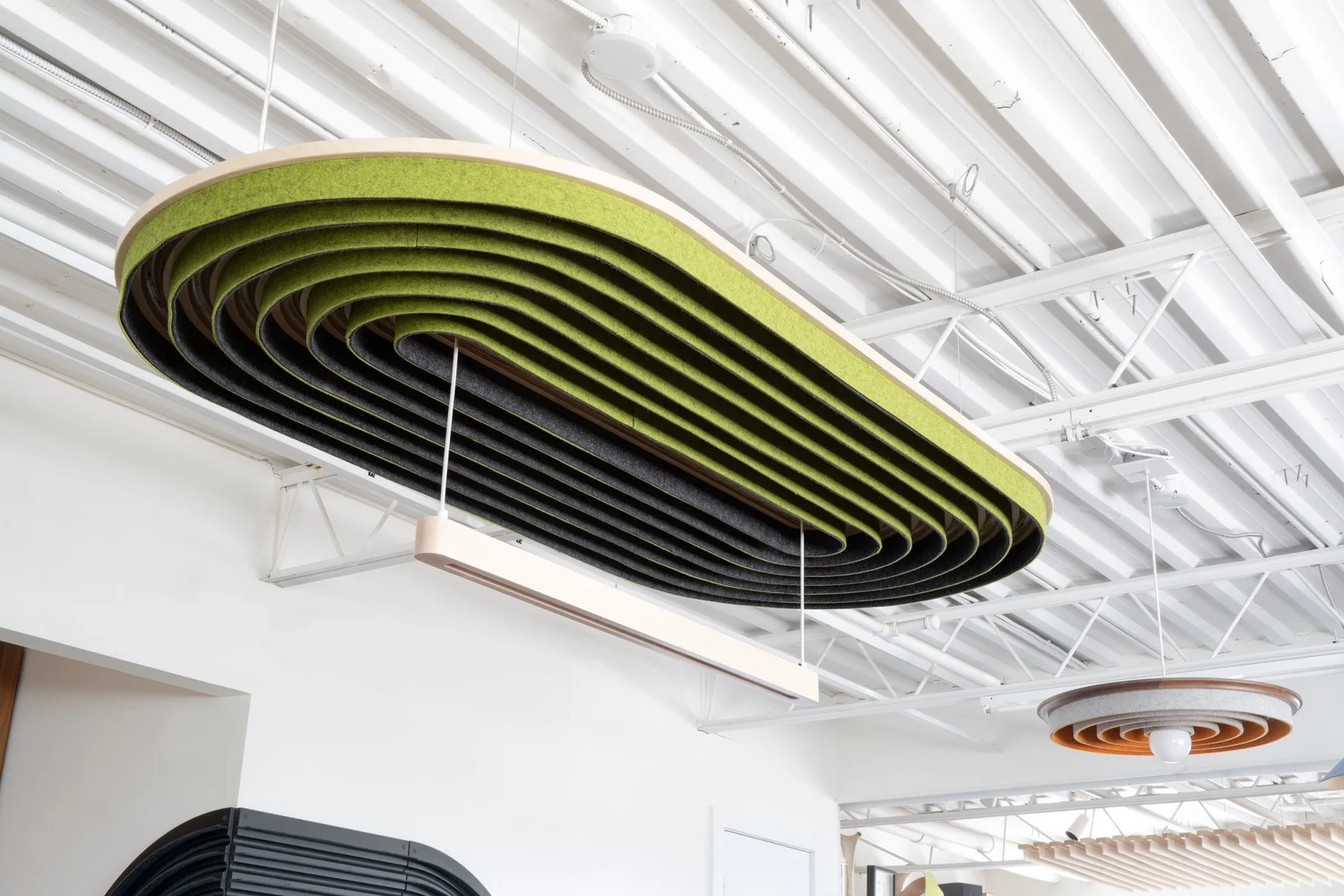 CRS Acoustic Wing | aaline Architectural Lighting + Acoustics — aaline
