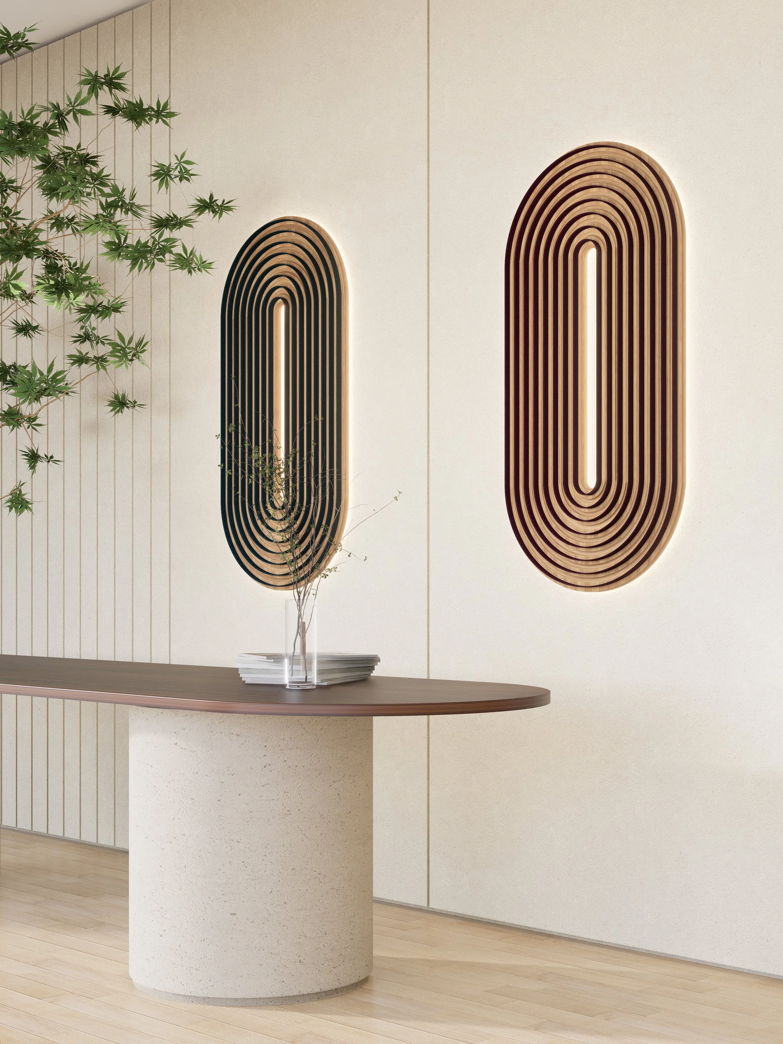 Linear Slats | aaline Architectural Lighting + Acoustics — aaline