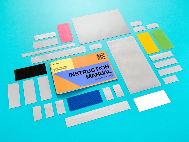 DUCT TAPE WALLET KITS | db clay