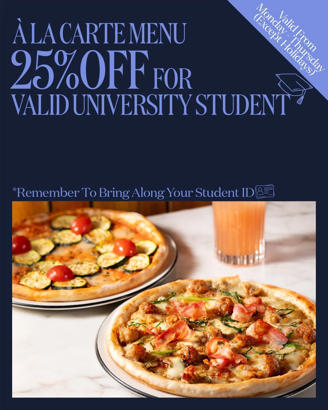 University Student Discount — PizzaExpress Hong Kong