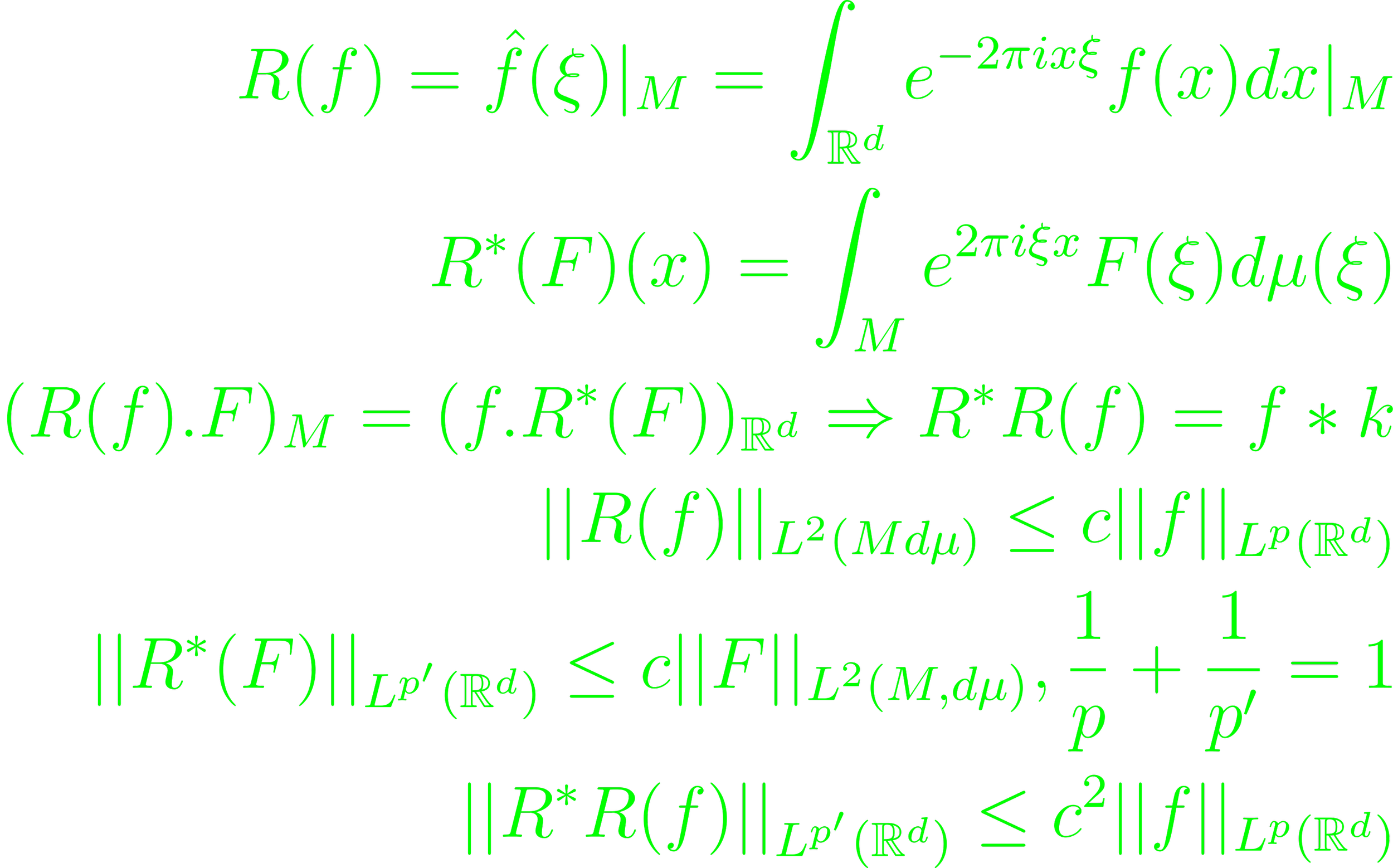 Functional Analysis 2024, 25: Restriction Theorems — Pens & Pixels